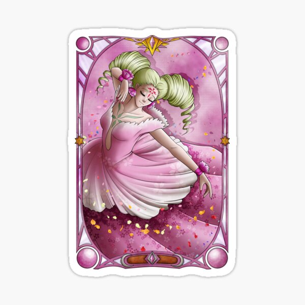 "Clow Card La Flor (The Flower) - Card Hunter Sakura" Sticker by ...