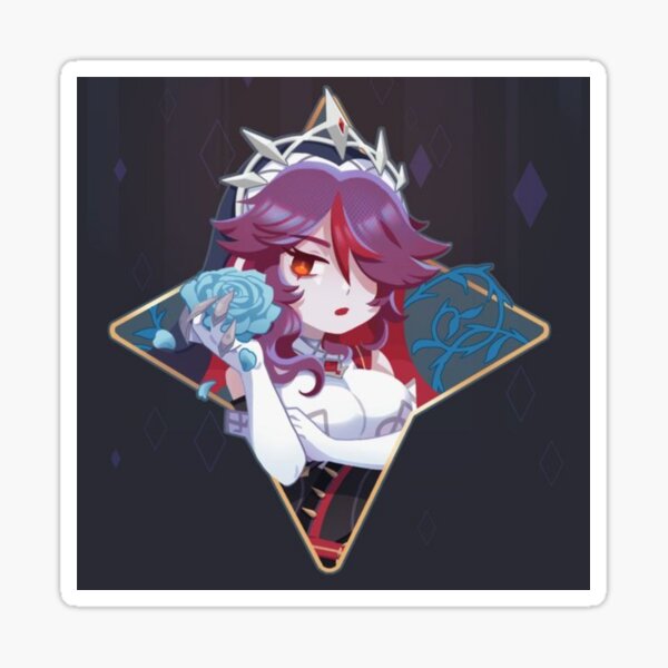 "Rosaria" Sticker by SmileIsil | Redbubble