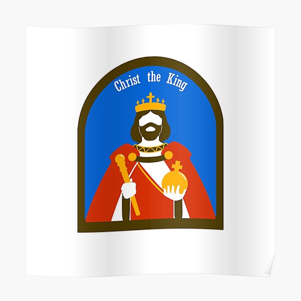 "Christ the King Window Logo A logo for announcing Christ the King ...