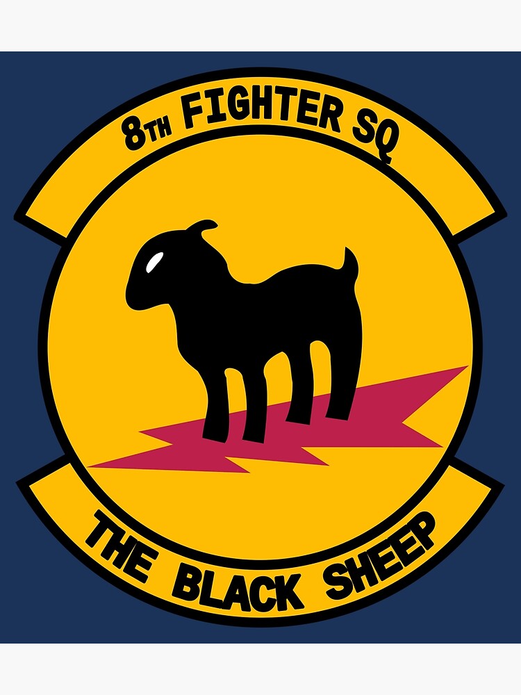 "8th Fighter Squadron "The Black Sheep" (United States Air Force ...