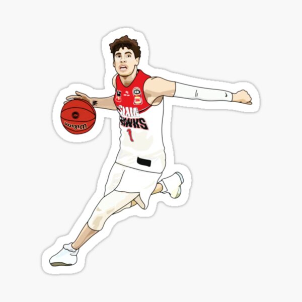 "Lamelo lamelo ball" Sticker by Kunal777 | Redbubble