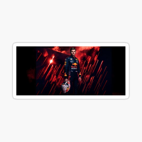 "Max Verstappen" Sticker by Hindunmarfuah | Redbubble