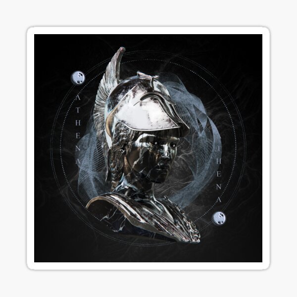 "Athena" Sticker for Sale by Shluck | Redbubble