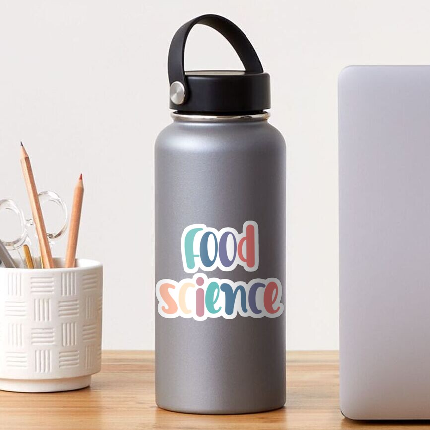 "Food science" Sticker by catevalentini12 | Redbubble