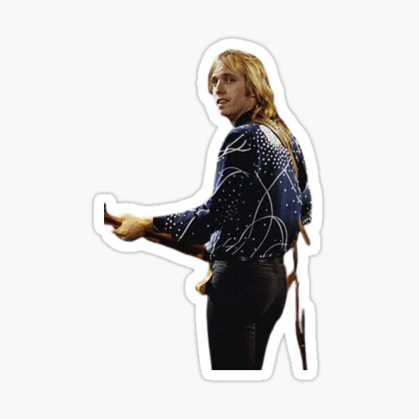 "70's Tom Petty" Sticker by HEAVYZONE | Redbubble