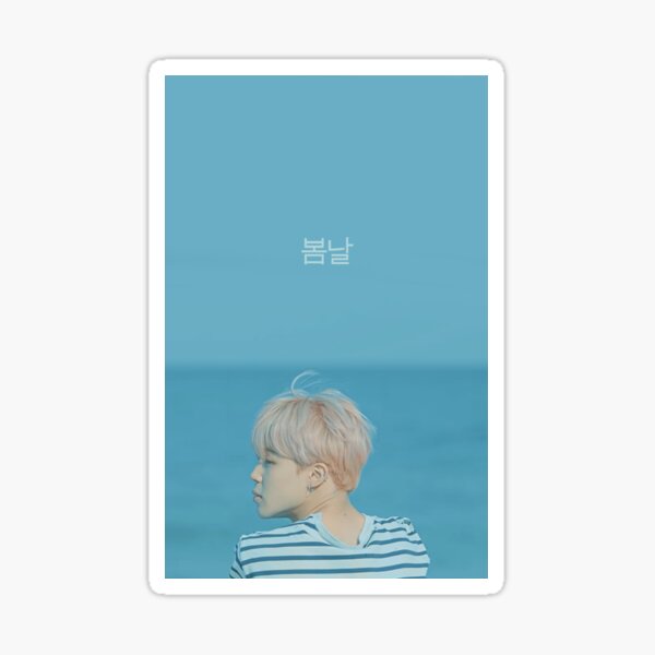 "BTS Spring Day - JIMIN" Sticker for Sale by ksection | Redbubble