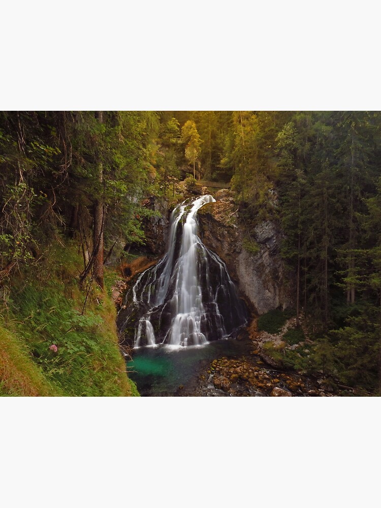 "Gollinger Wasserfall Print II" Poster for Sale by CraftyCaptures ...