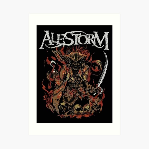 "alestorm new logo alestorm" Art Print for Sale by Salmoni28 | Redbubble