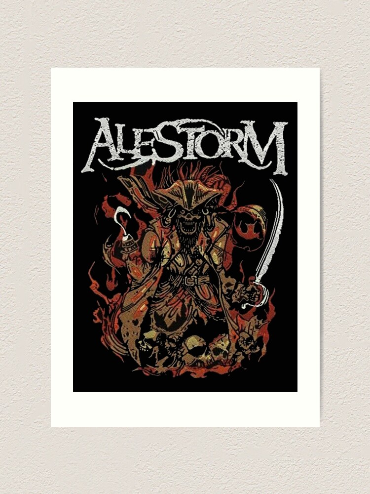 "alestorm new logo alestorm" Art Print for Sale by Salmoni28 | Redbubble