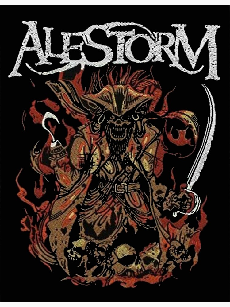 "alestorm new logo alestorm" Art Print for Sale by Salmoni28 | Redbubble
