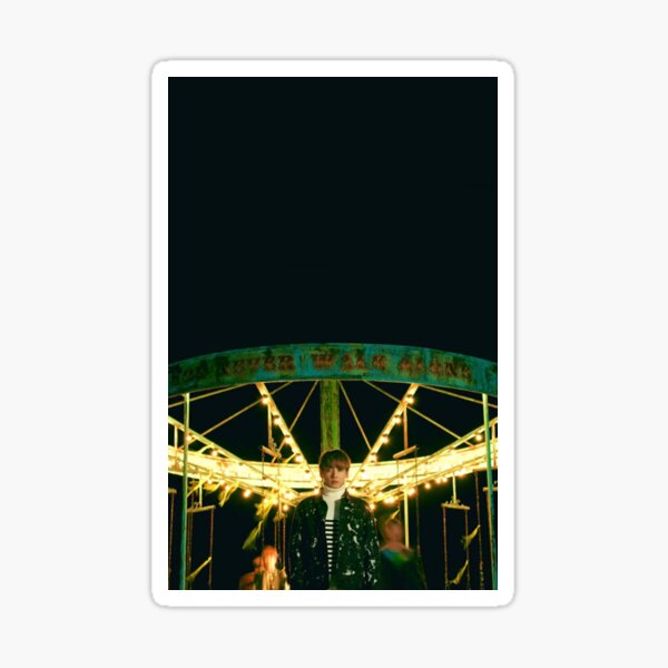 "BTS Spring Day - JUNGKOOK" Sticker by ksection | Redbubble