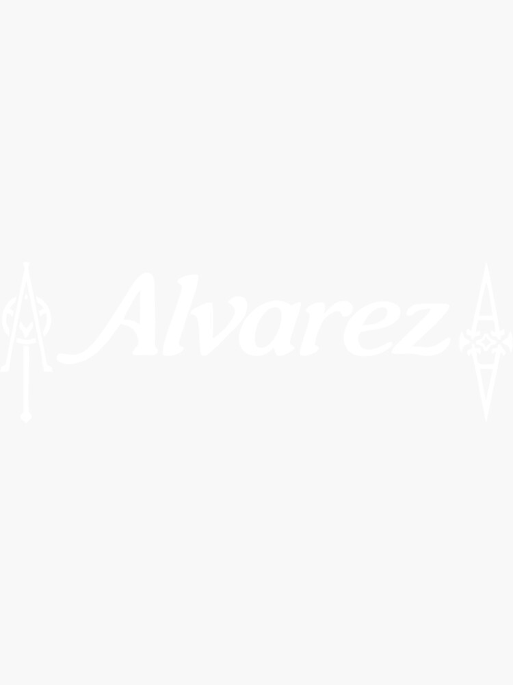 "Best Selling Alvarez Guitar Sticker" Sticker by juliettebo | Redbubble