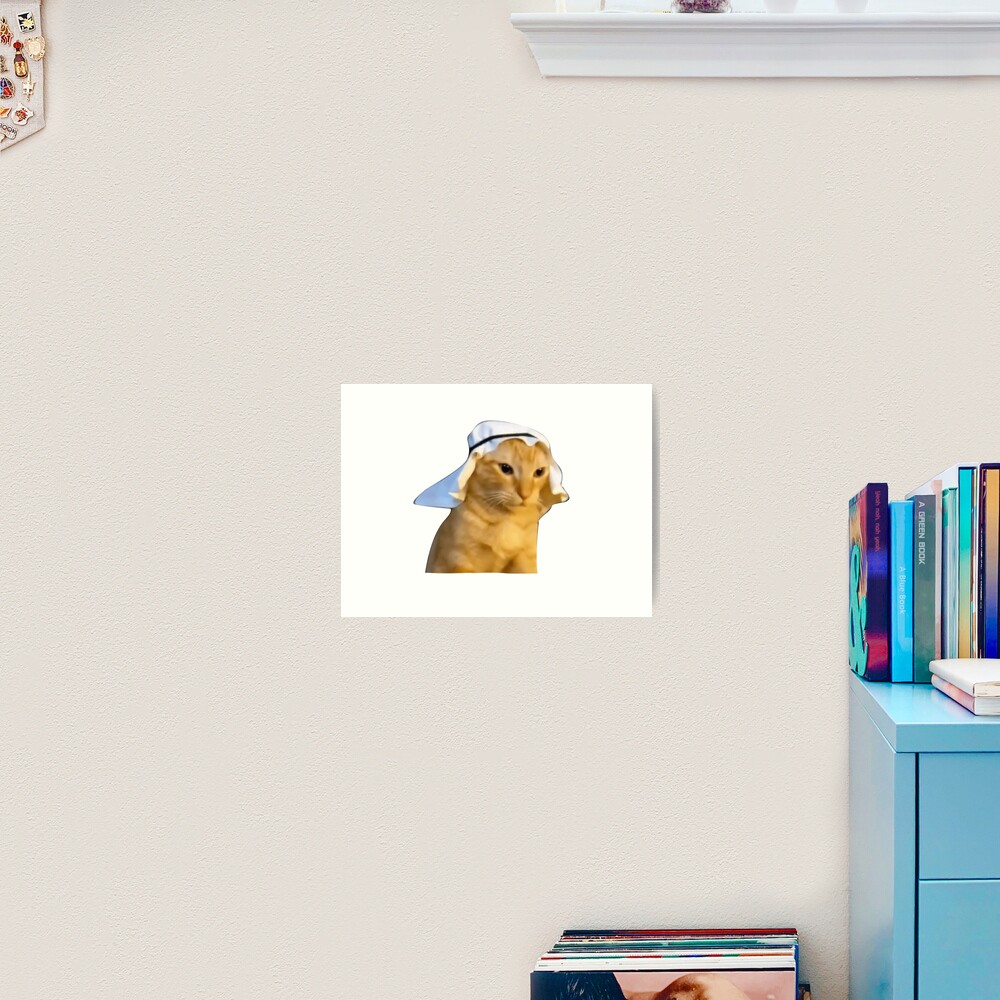 "Arabian cat meme" Art Print for Sale by Kawaii2cute | Redbubble