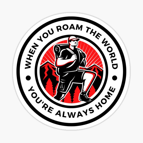 "QOTSA/ Nature mashup (Black & Red Design)" Sticker by HOUSEofWEIRD ...