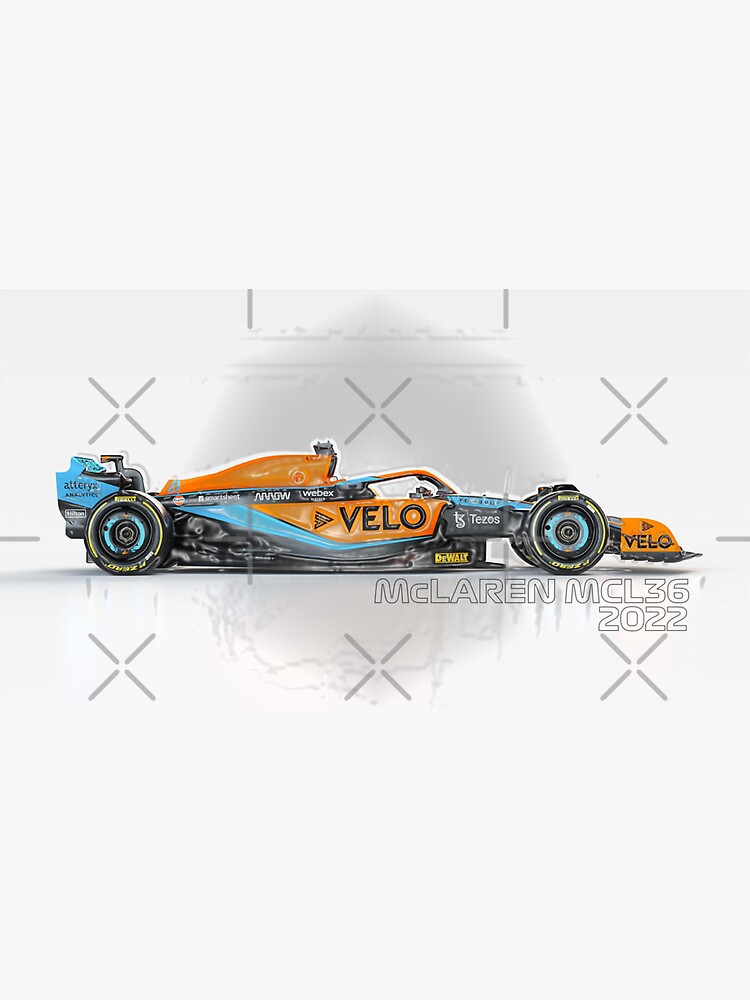"2022 McLaren MCL36" Sticker for Sale by TaylorsGallery | Redbubble