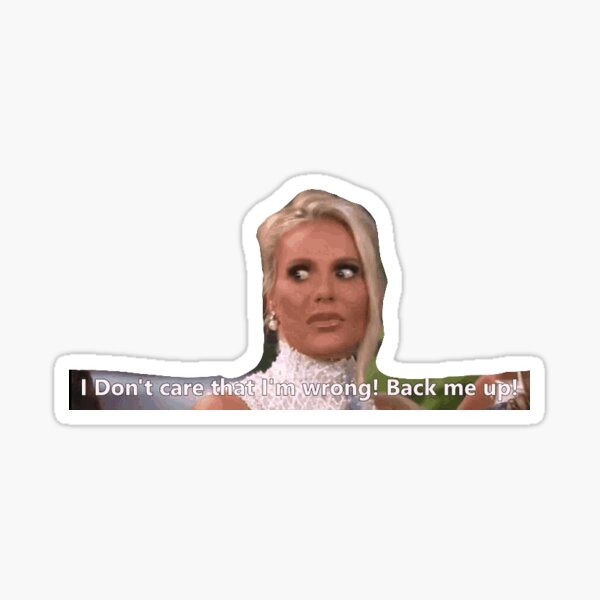 "Back me up dorit" Sticker by MayaHanna | Redbubble