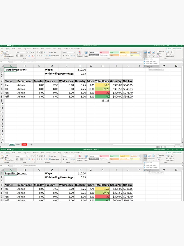 "Excel spreadsheet" Sticker by 1stBestseller | Redbubble