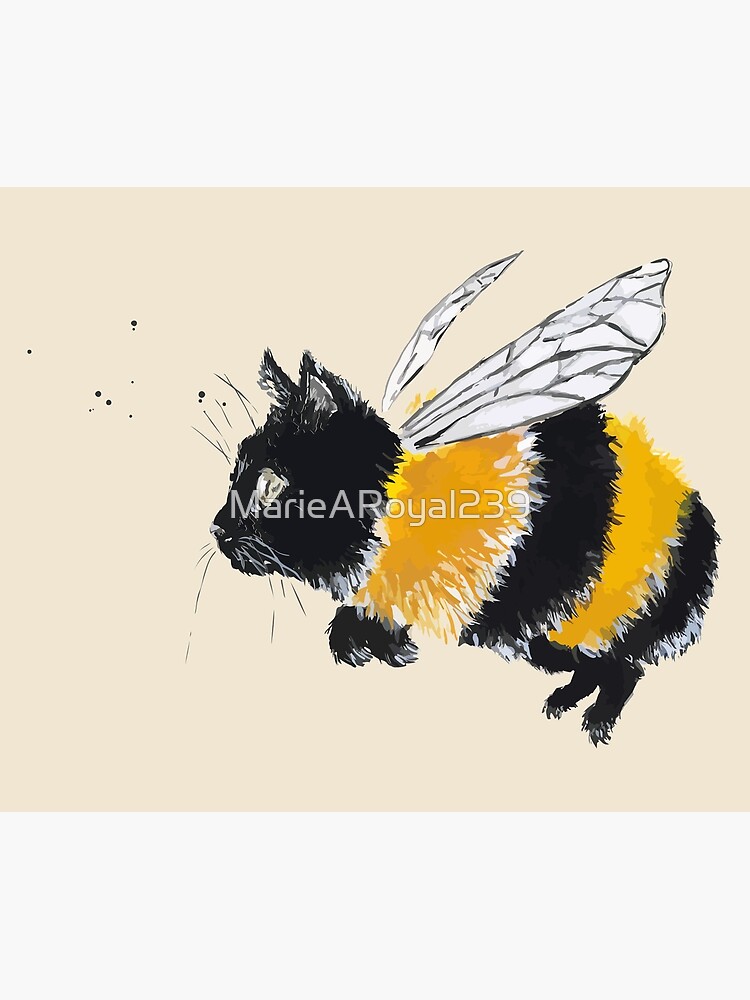 "Bee Cat" Poster for Sale by MarieARoyal239 | Redbubble