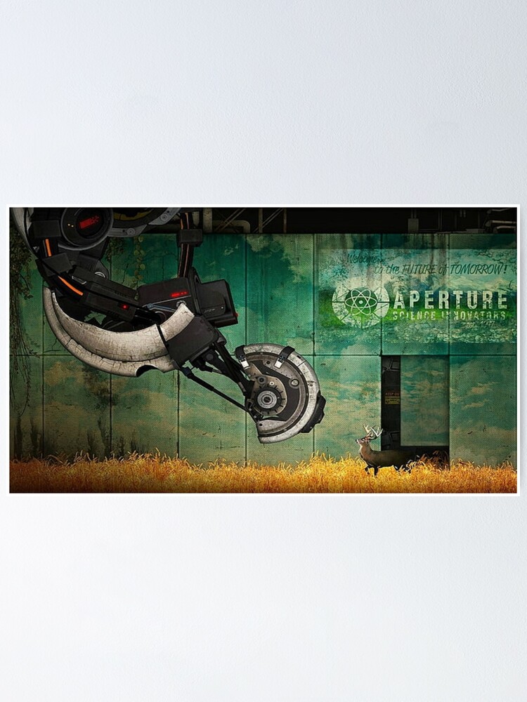 "Portal 2 Aperture Science Lab " Poster for Sale by Alfi-Red | Redbubble