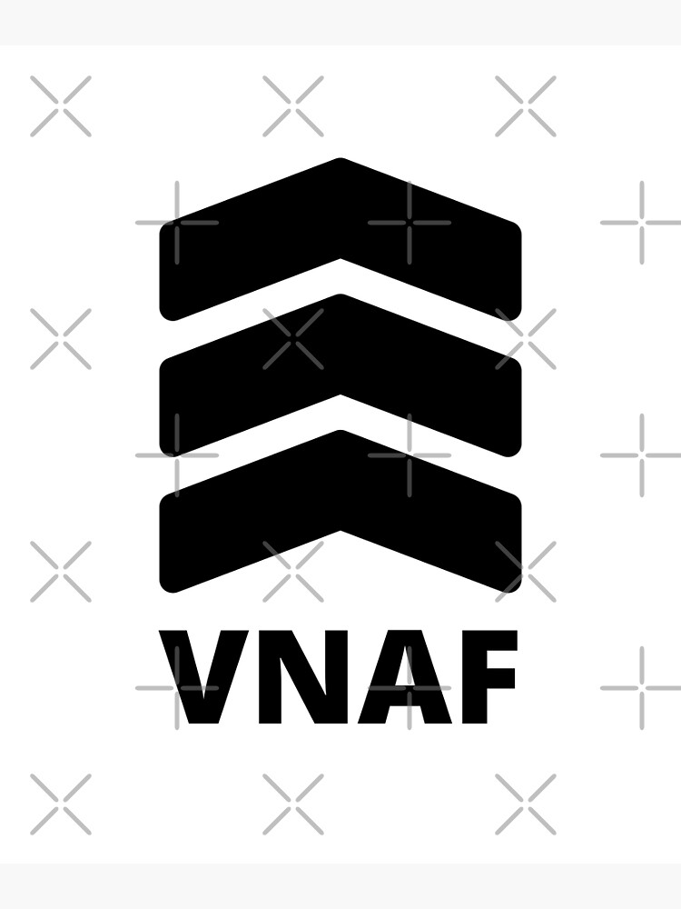 Póster «Diseño sencillo simple en blanco y negro de Vnaf» de Nepaz ...