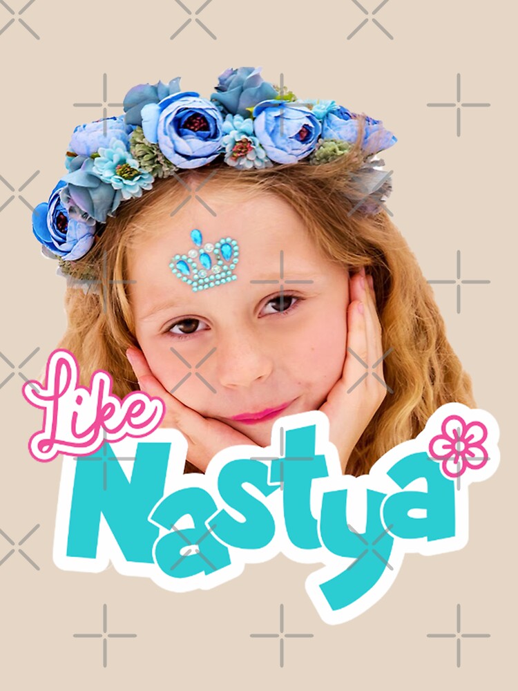 "Like Nastya Cute 2022" T-shirt for Sale by nokenoma | Redbubble | fun ...