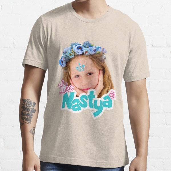 "Like Nastya Cute 2022" T-shirt for Sale by nokenoma | Redbubble | fun ...