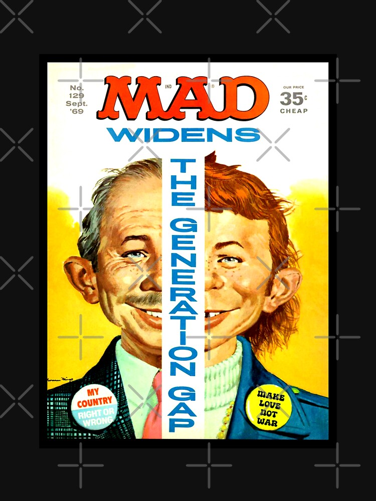"A CLASSIC VINTAGE MAD MAGAZINE COVER ART" T-shirt for Sale by ...