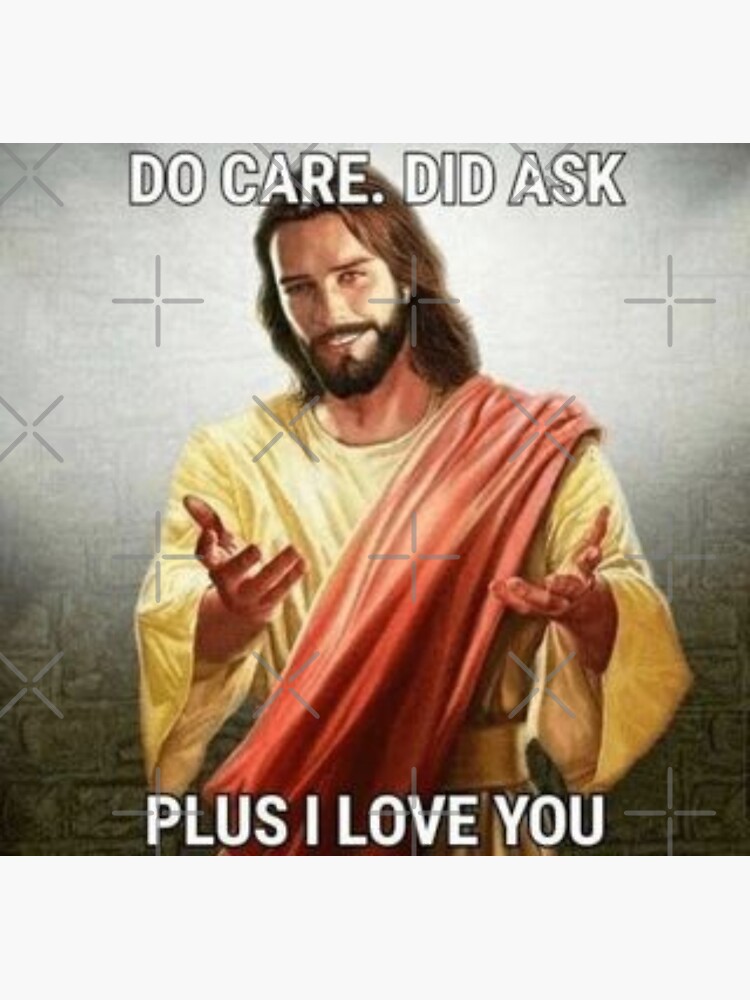 "Do Care Did Ask Plus I Love You" Sticker for Sale by Lookaz | Redbubble