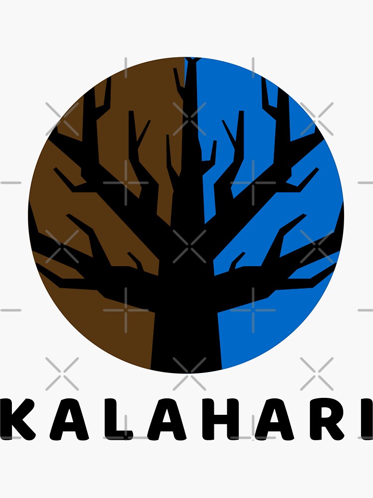 "Kalahari Desert" Sticker by ProfusionPro | Redbubble