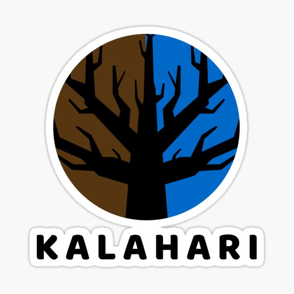 "Kalahari Desert" Sticker by ProfusionPro | Redbubble