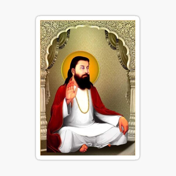 "Guru Ravidas Ji" Sticker for Sale by ThyMagi | Redbubble
