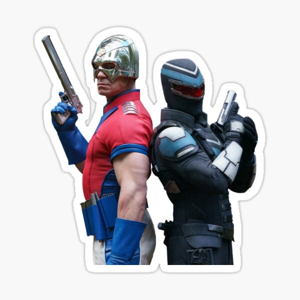 "Vigilante Peacemaker" Sticker for Sale by Ridensign | Redbubble