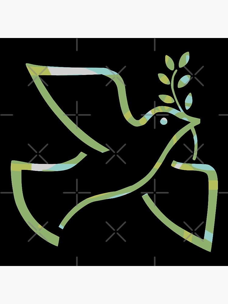 "Dove of Peace - duck egg" Poster for Sale by BTCelebration | Redbubble