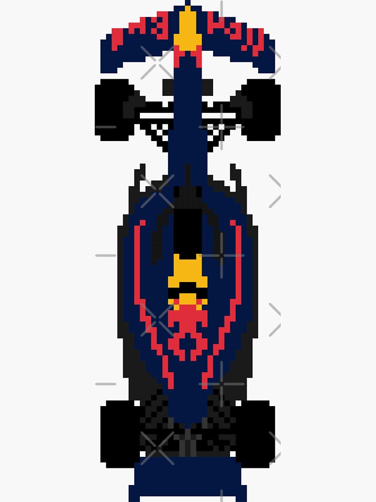 "RB Formula 1 2022 Car - Pixel art" Sticker for Sale by javalinsta ...