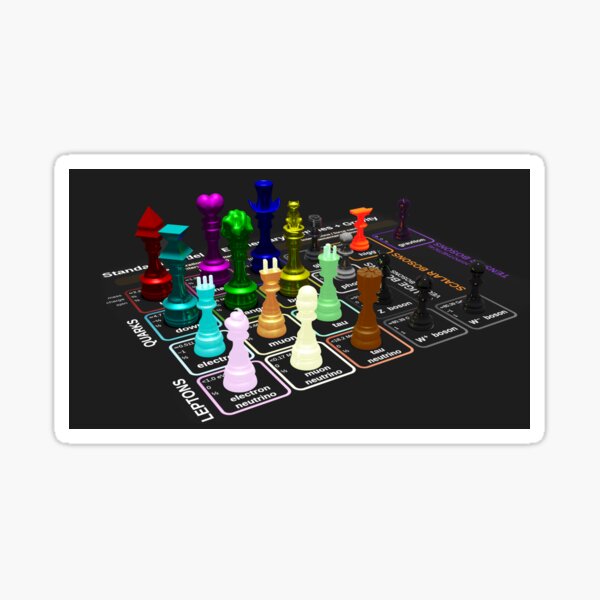 "The Standard Model 3D" Sticker by Ultrinik | Redbubble