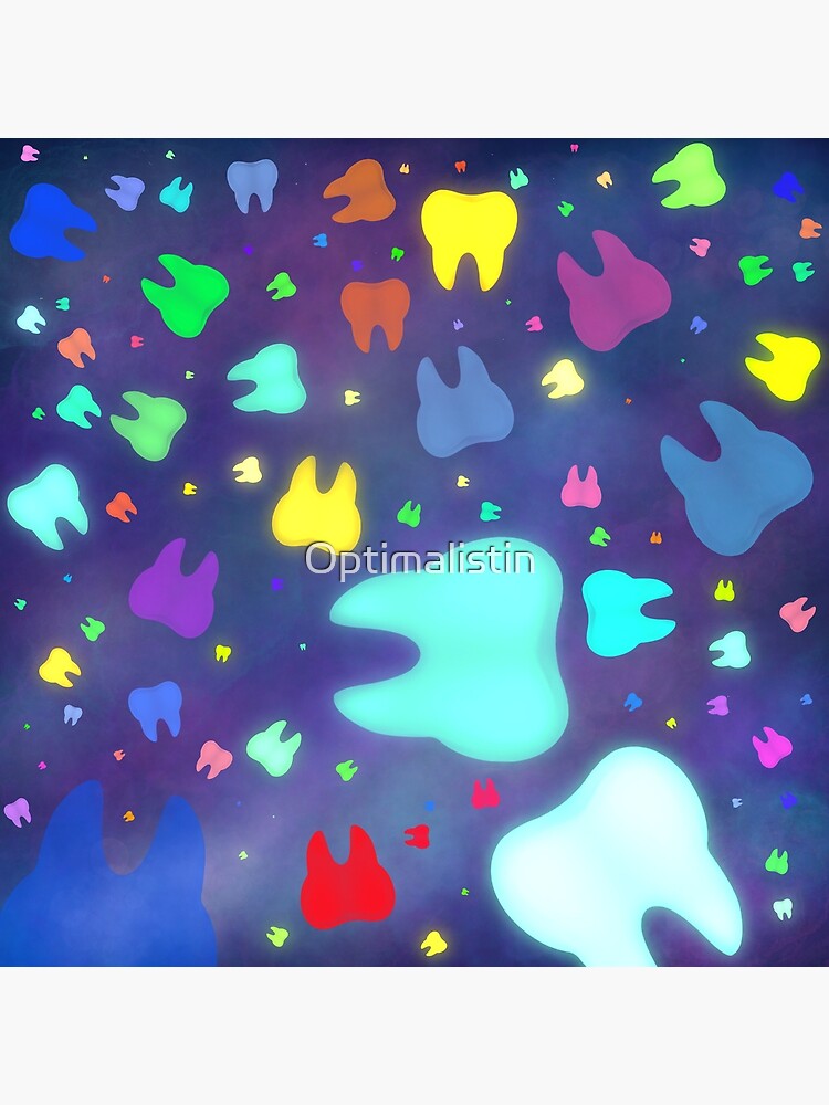 "tooth galaxy" Poster for Sale by Optimalistin | Redbubble