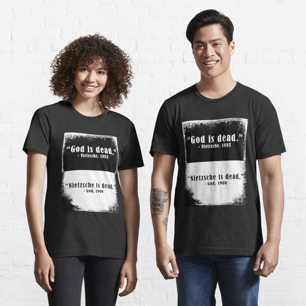 "God Is Dead, Nietzsche 1883, Nietzsche Is Dead, God 1900 – Famous ...