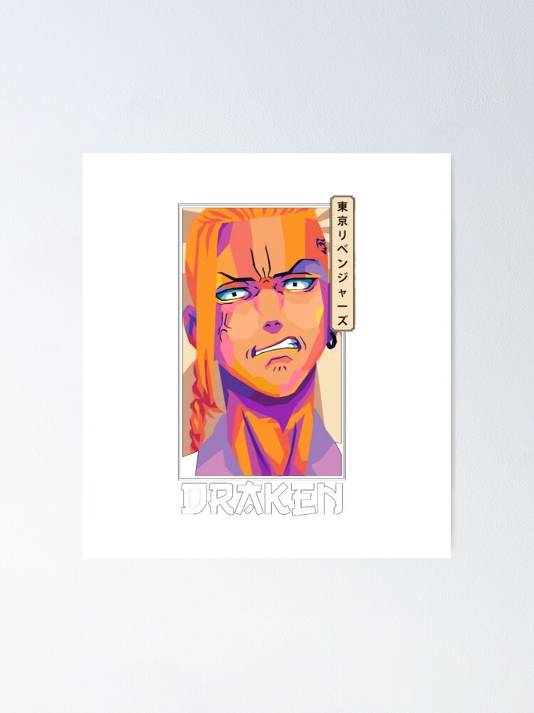 "tokyo revengers draken " Poster for Sale by MadeInTheSky | Redbubble