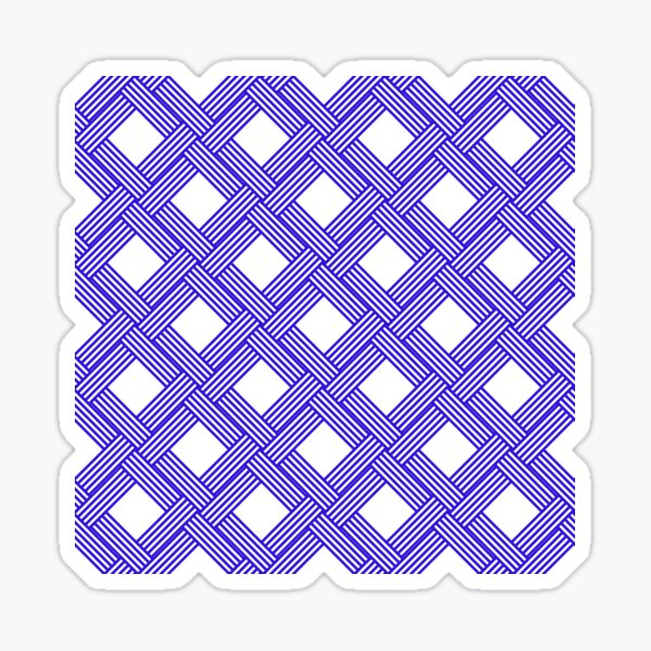 "pattern checks Box Design" Sticker by ScorpioMall | Redbubble
