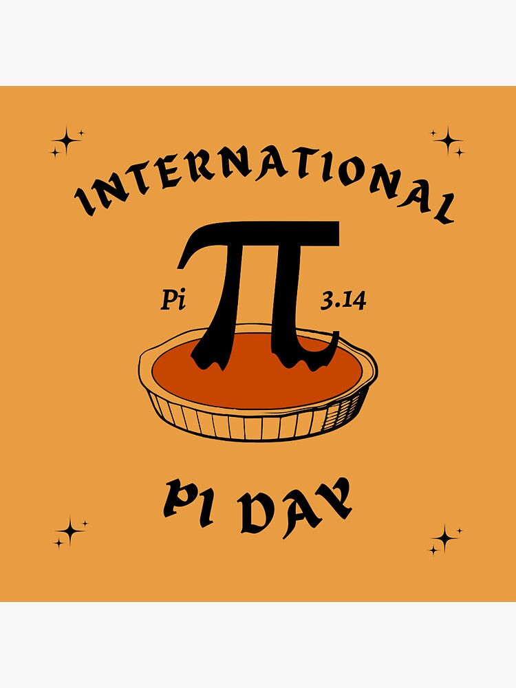 "International pi day" Sticker by Sljivovica13 | Redbubble