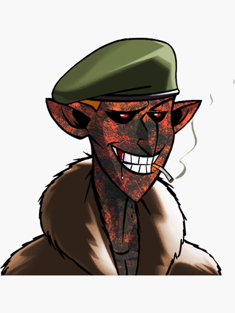 "Sneaky Vampire NFT Kingkong Quality Fashion Designs." Sticker for Sale ...