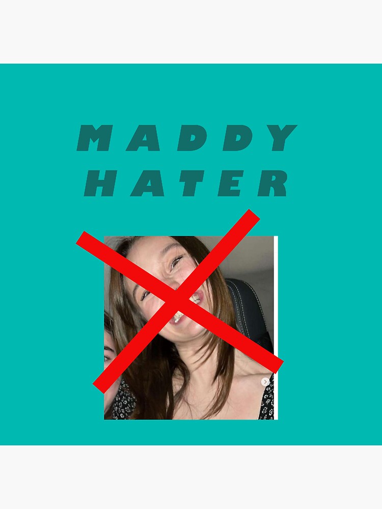 "i love maddy" Sticker by mayashby | Redbubble