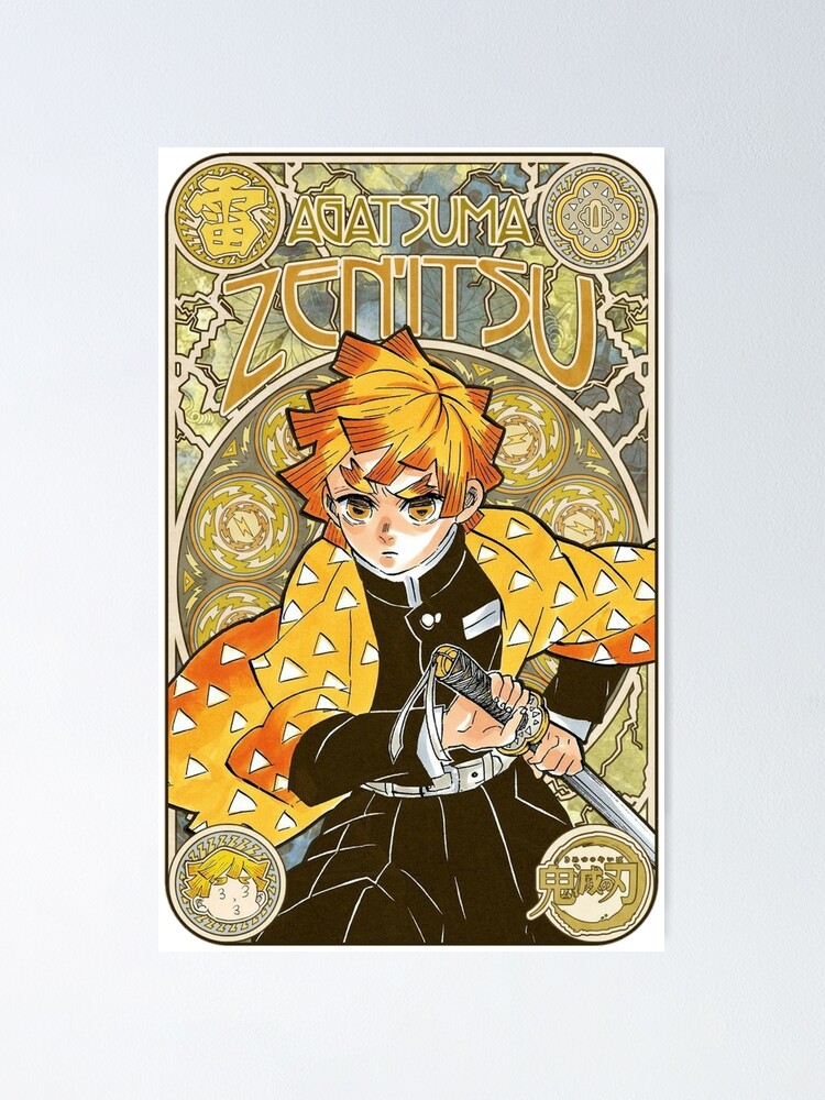 "ZENITSU " Poster by THESPACEART | Redbubble