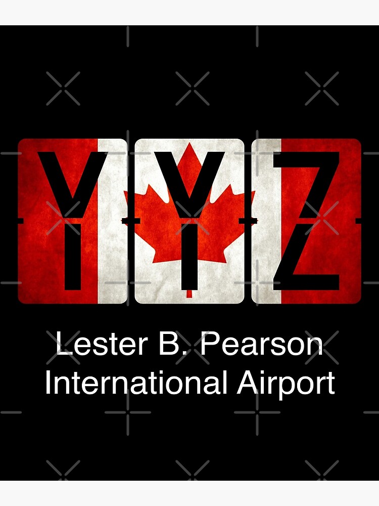"YYZ Lester B. Pearson International Airport" Art Print for Sale by ...
