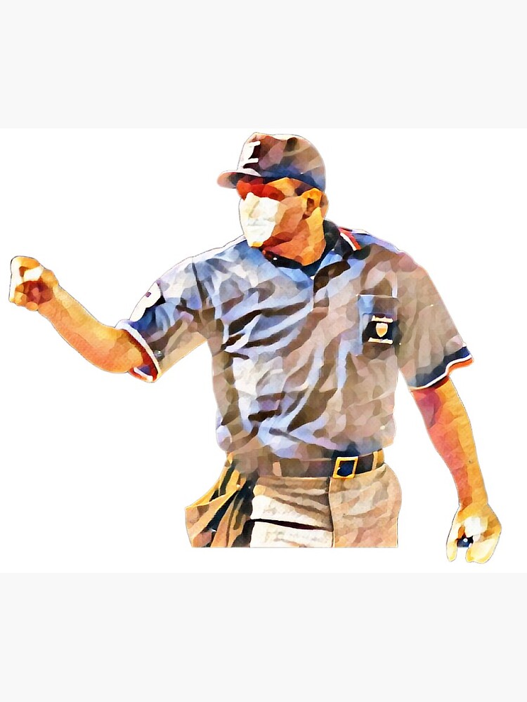 "Baseball Umpire" Sticker by maritherox | Redbubble