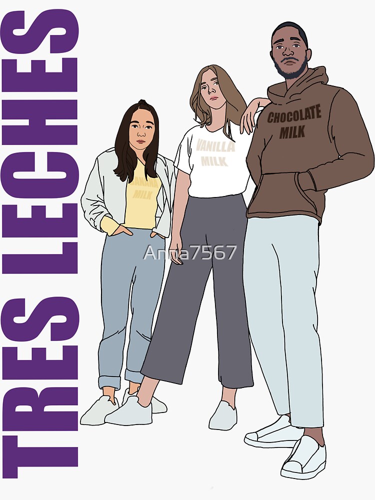 "Tres Leches" Sticker by Anna7567 | Redbubble