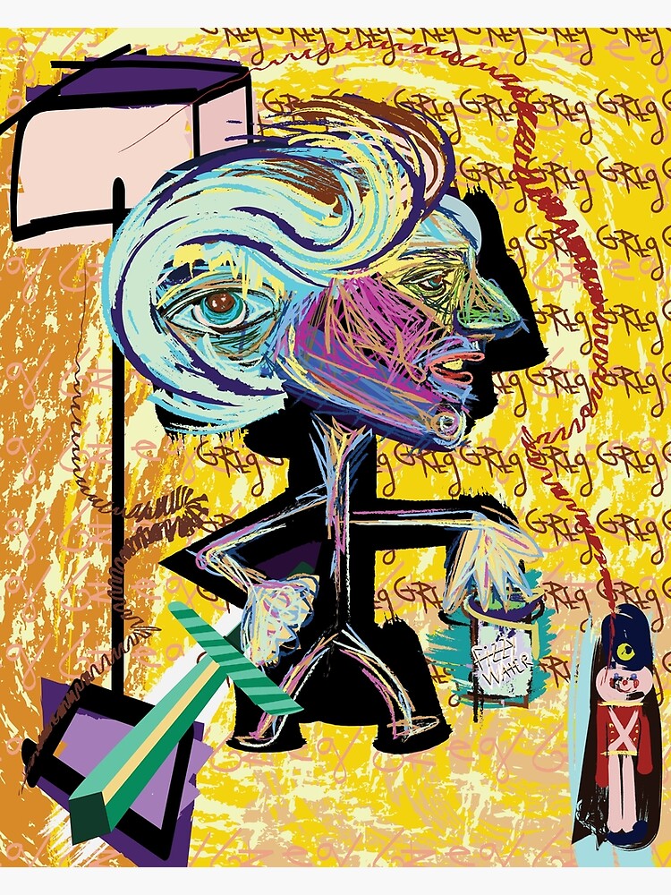 "Danny Gonzalez Greg Fan Art Street Art Graffiti Neo-Expressionism" Art ...