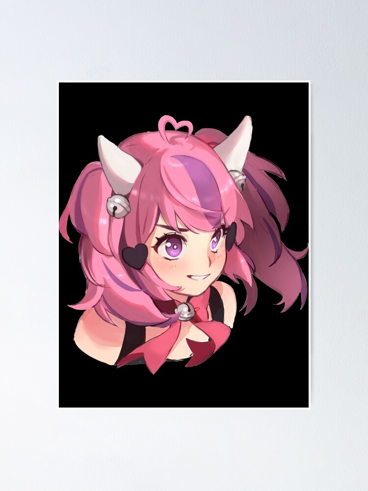 "Ironmouse VShojo" Poster for Sale by Mulkerne | Redbubble
