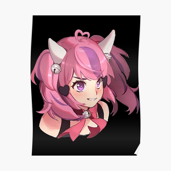 "Ironmouse VShojo" Poster for Sale by Mulkerne | Redbubble