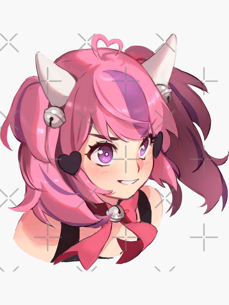 "Ironmouse VShojo" Sticker for Sale by Mulkerne | Redbubble